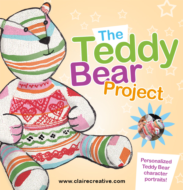 Claire Gallagher drawing: The Teddy Bear Project
