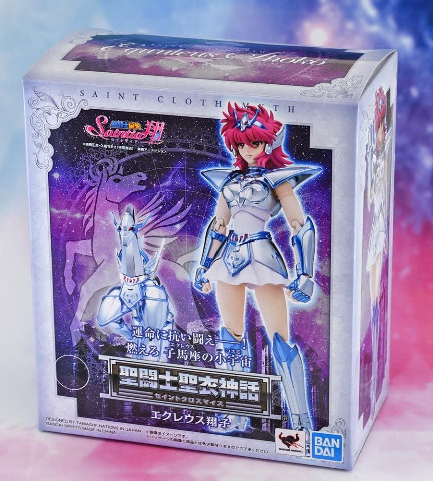 Revelado el diseño de la caja de Shôko de Equuleus Myth Cloth - Saint Seiya