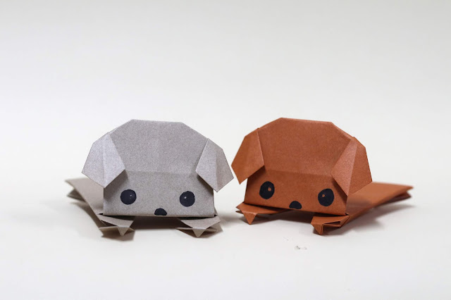 Tutorial #118: Origami Dog | The Idea King