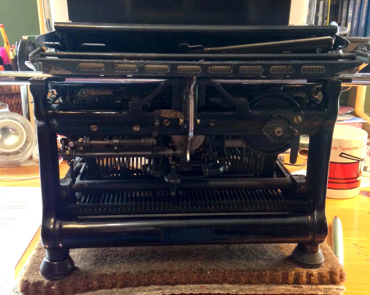 A closer look at the Continental typewriter/ /THE TYPEWRITER REVOLUTION