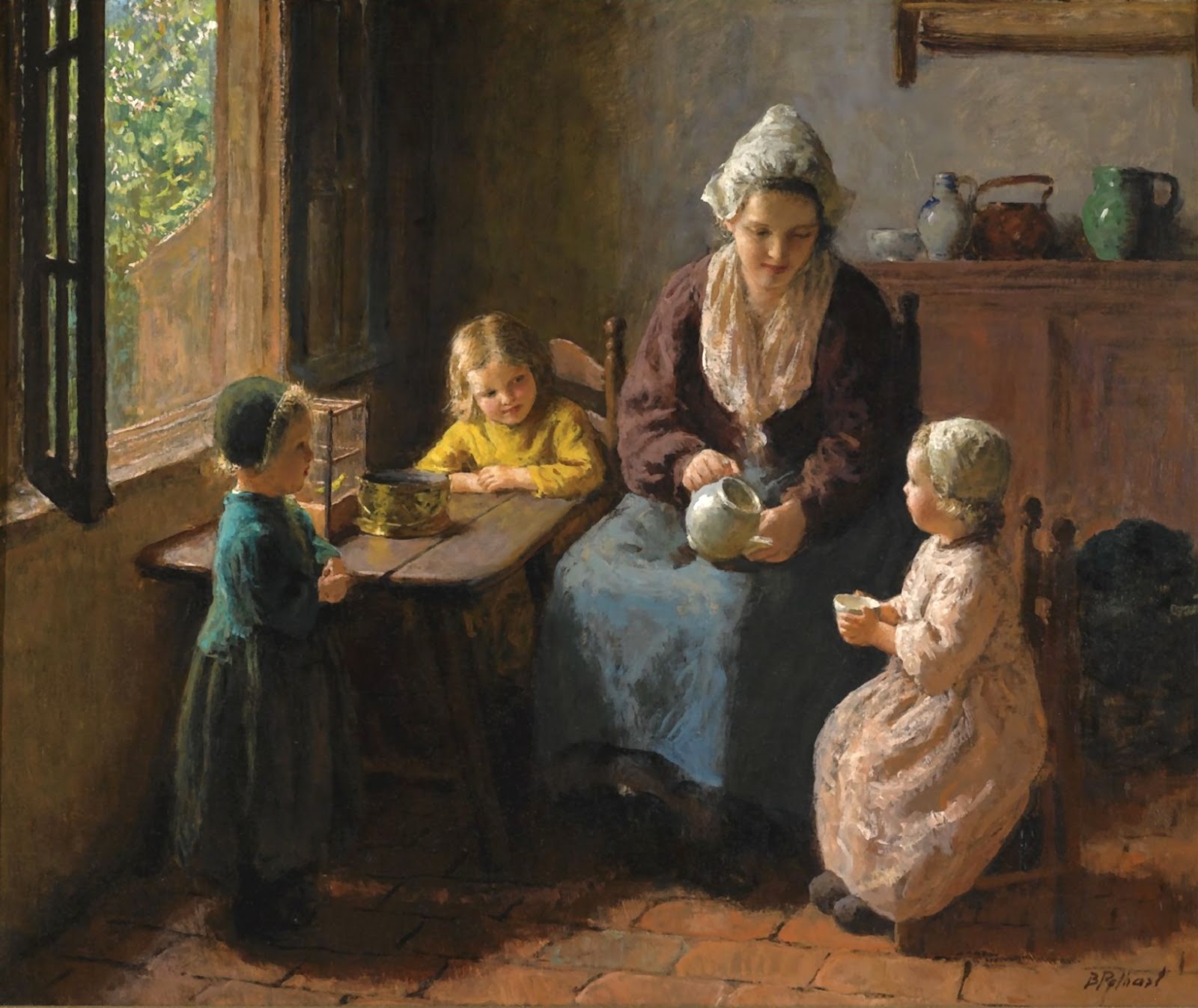 Bernard Pothast | Genre painter | Tutt'Art@ | Masterpieces