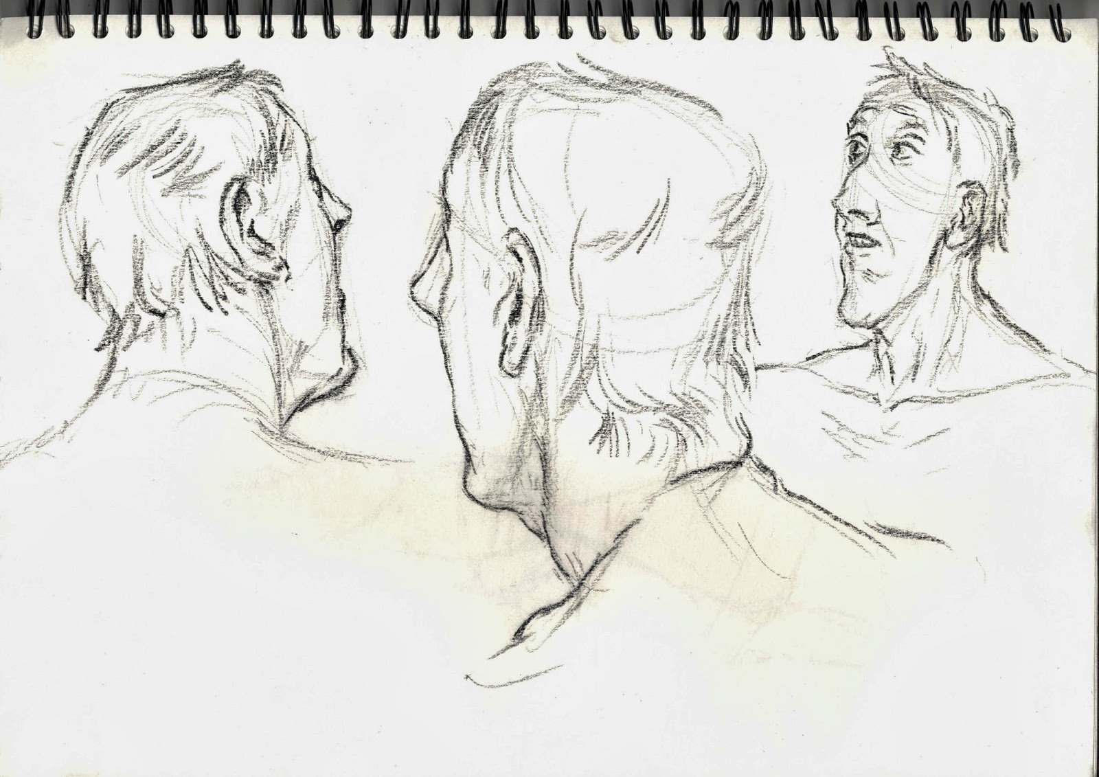 Reg Isaac: Preparation for CalArts: back to life drawing class