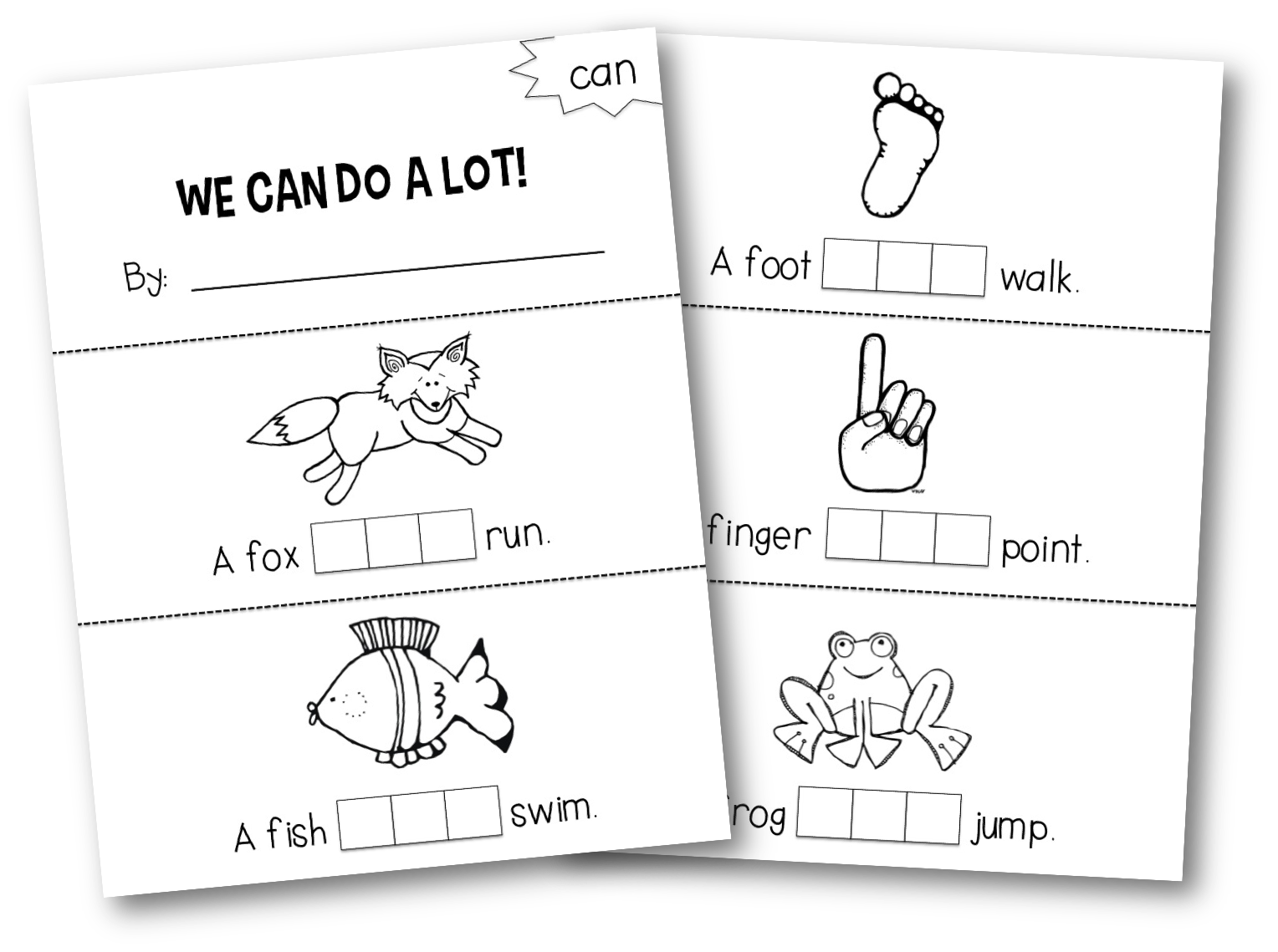 Freebielicious: Stamping Sight Words