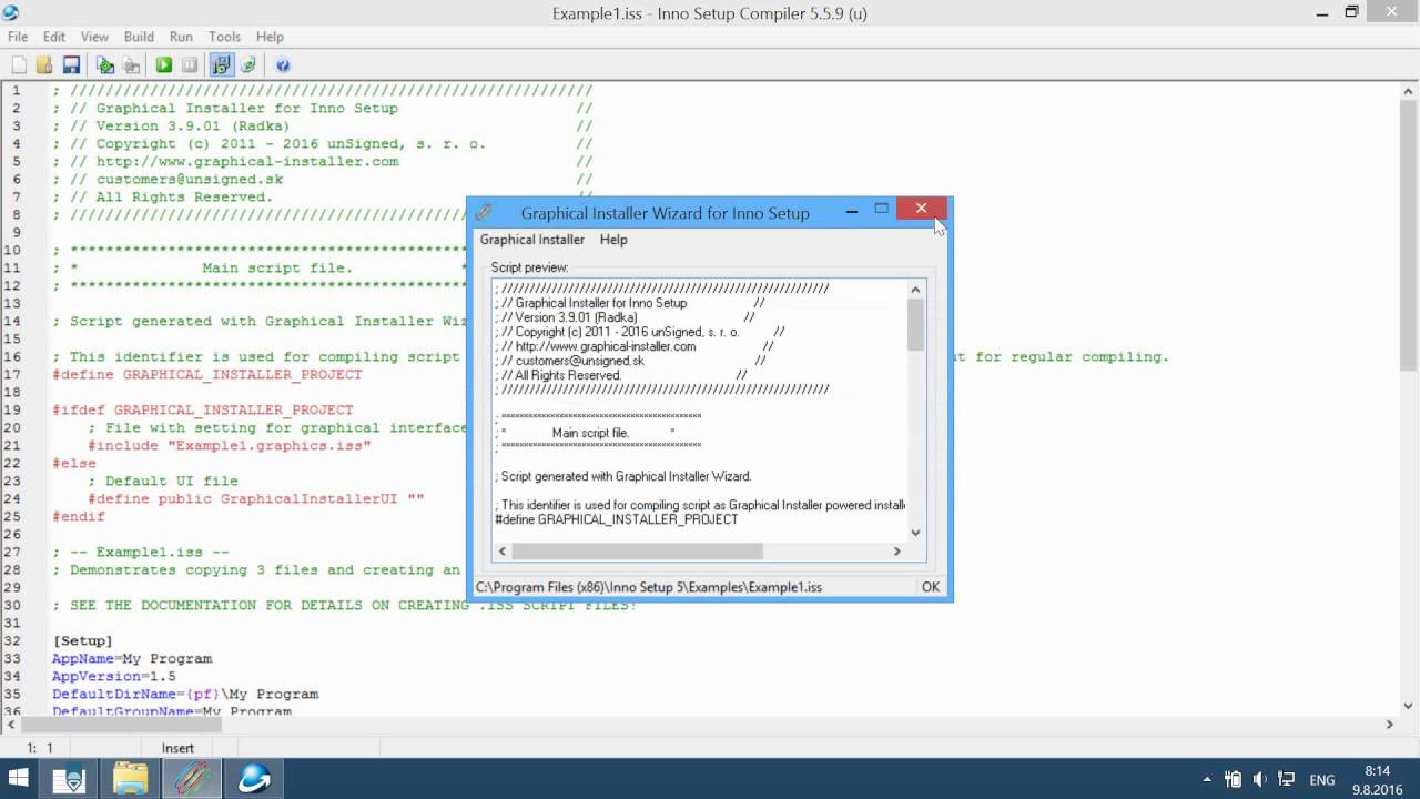 Inno script studio runs setup - lopezvillage