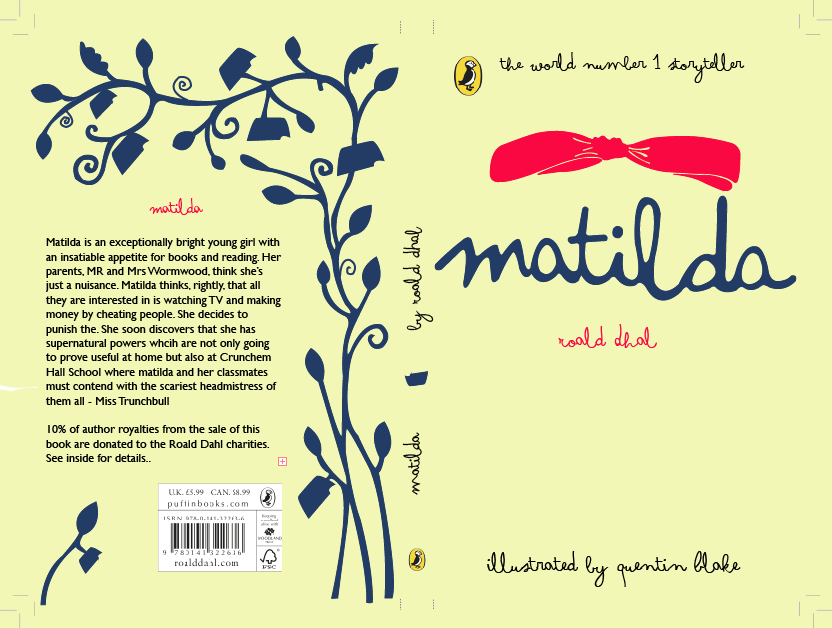 FMP: Matilda book covers