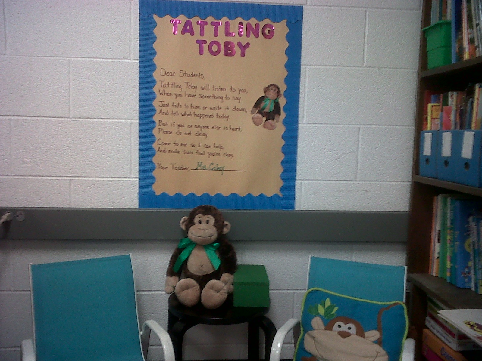 Savvy Second Graders: Tattling Toby
