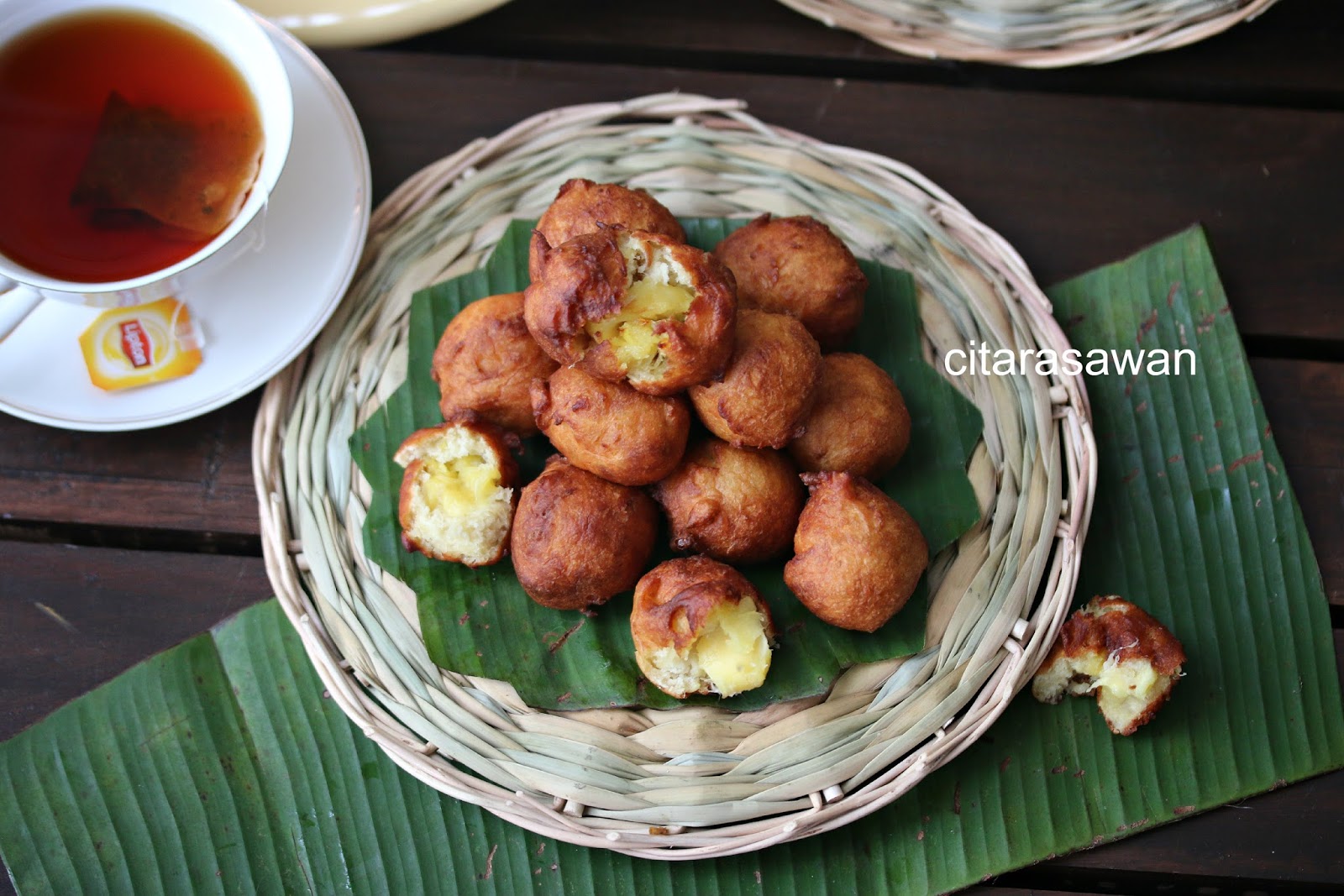 Cekodok Durian ~ Resepi Terbaik