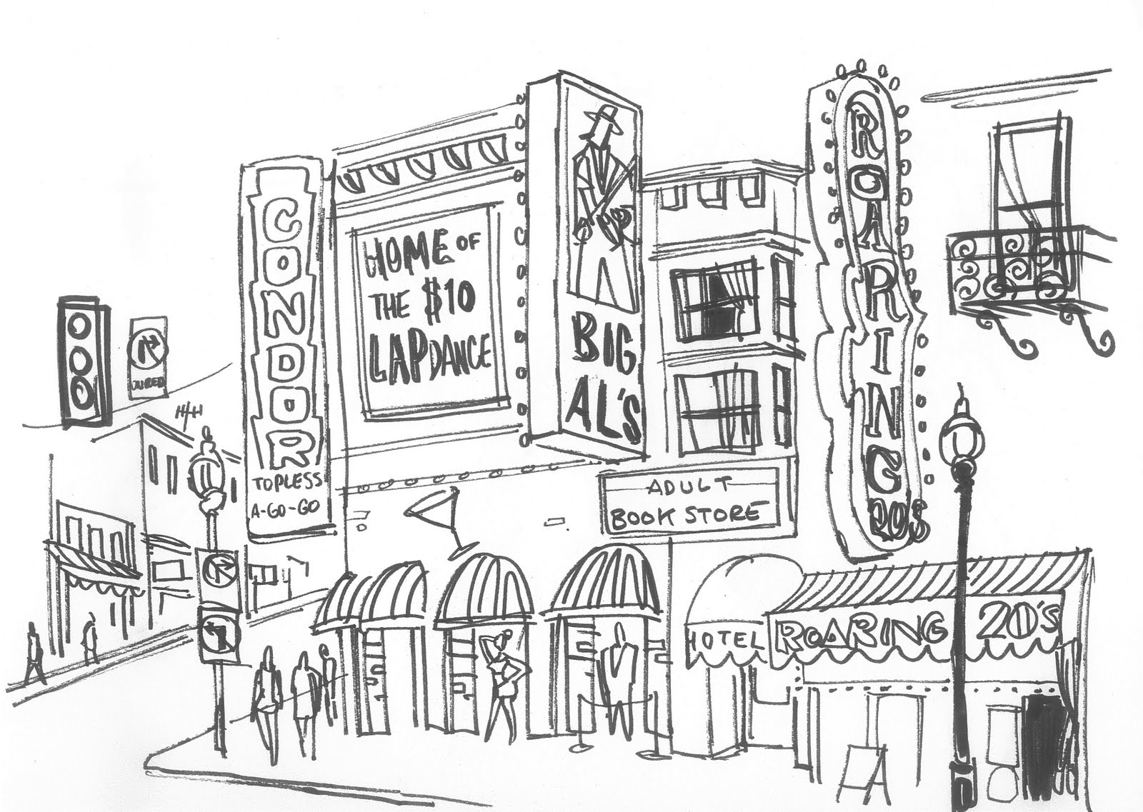 Matt Jones: Exploring & drawing SFO