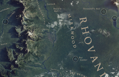 the hobbit movie blog: Google Releases 3D Interactive Map of Middle Earth