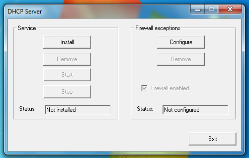 DHCP Server for Windows Platform - FREE ~ Free Software Download Portal