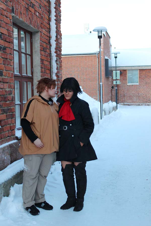 Many faces of cosplay: Wolf's Rain cosplay