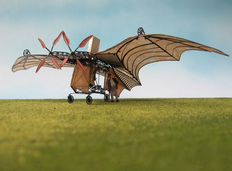 Wings of Intent: dR design Clement Ader Avion III completed