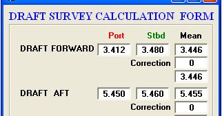 Berbagi walau sebulir padi: BARGES DRAFT SURVEY PROCEDURE