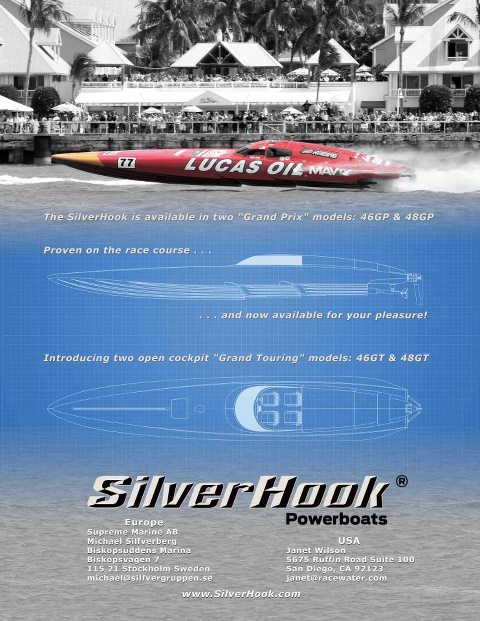 Burns Stainless LLC: Nigel Hook and the Silverhook 48GP at Biloxi