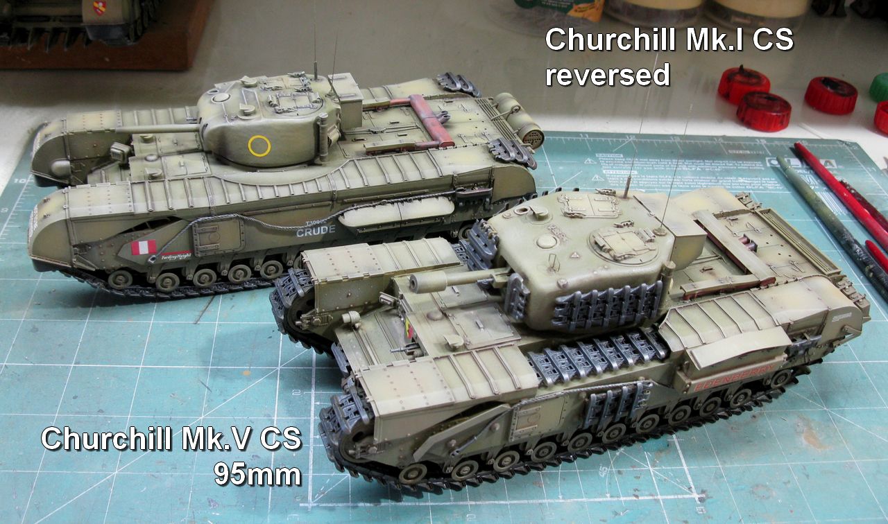 Panzerserra Bunker- Military Scale Models in 1/35 scale: Churchill Mk V ...