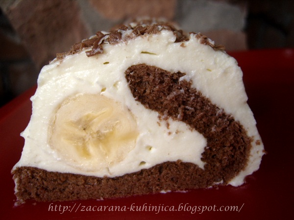 Začarana kuhinjica: Banana rolat