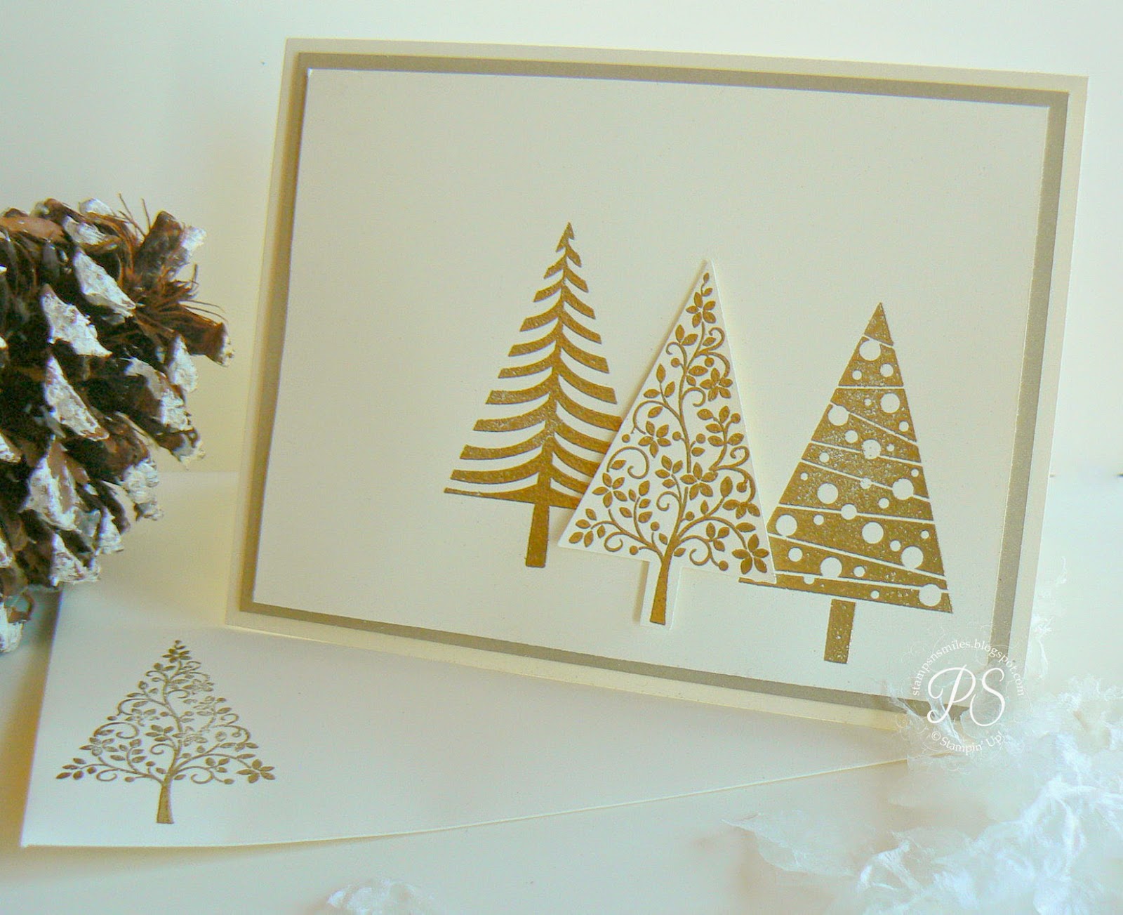 Stampsnsmiles: Christmas in Gold