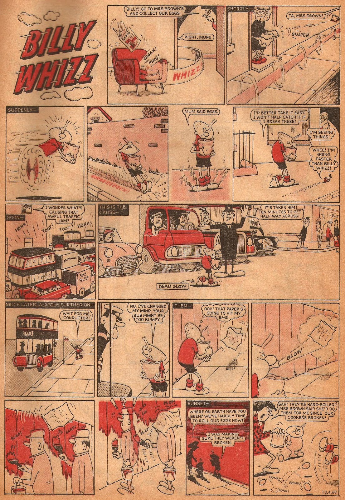 Wacky Comics!: Easter 1968 - With The Beano