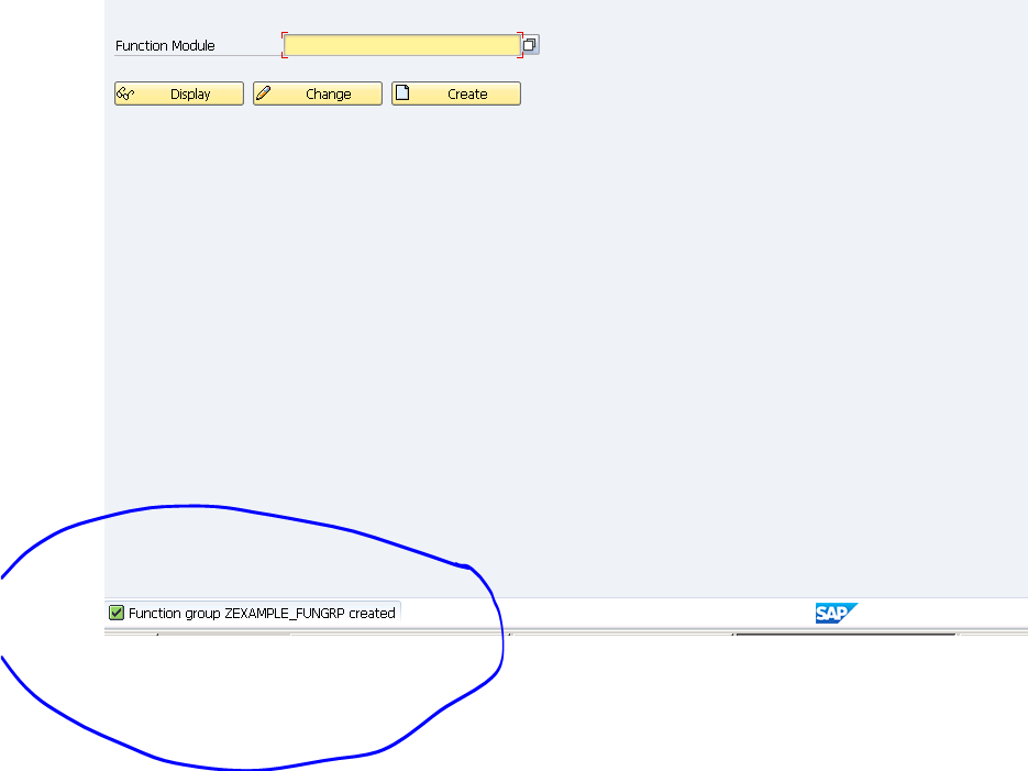 SAP TECH: To create Function Group