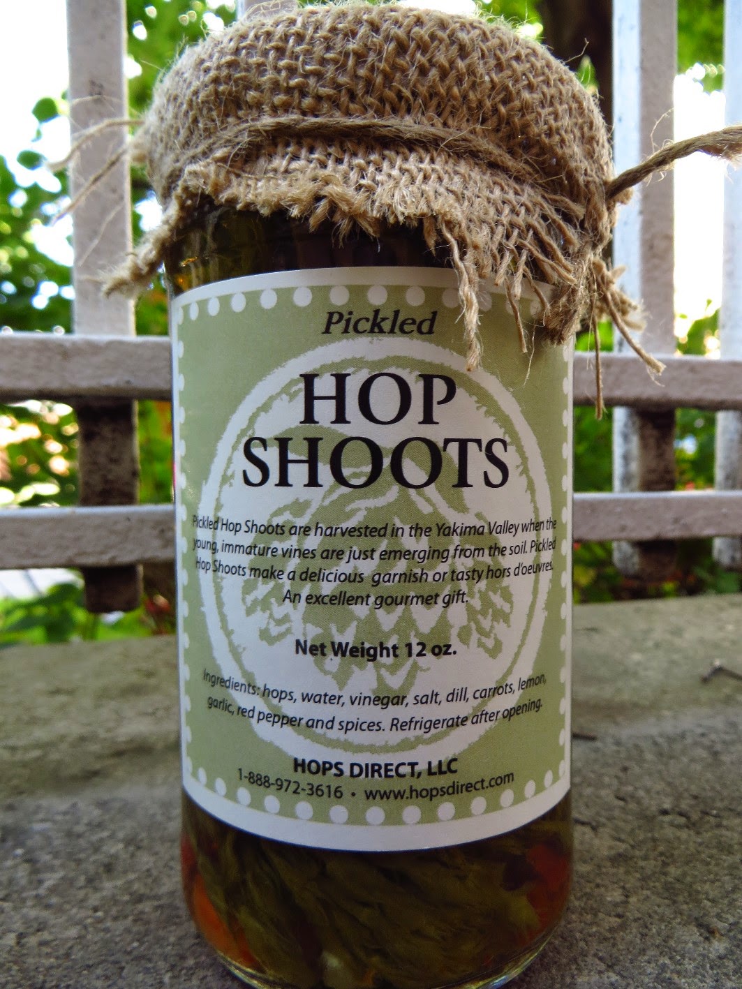 The World of Gord: Pickled Hop Shoots