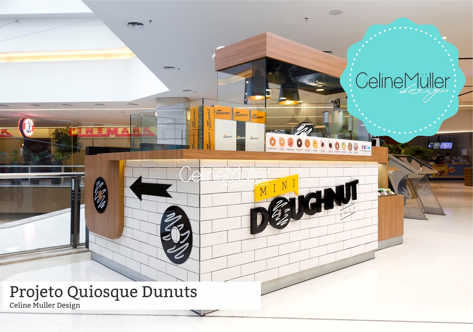 Celine Muller Design: Projeto e Execução projetos de Quiosques para ...