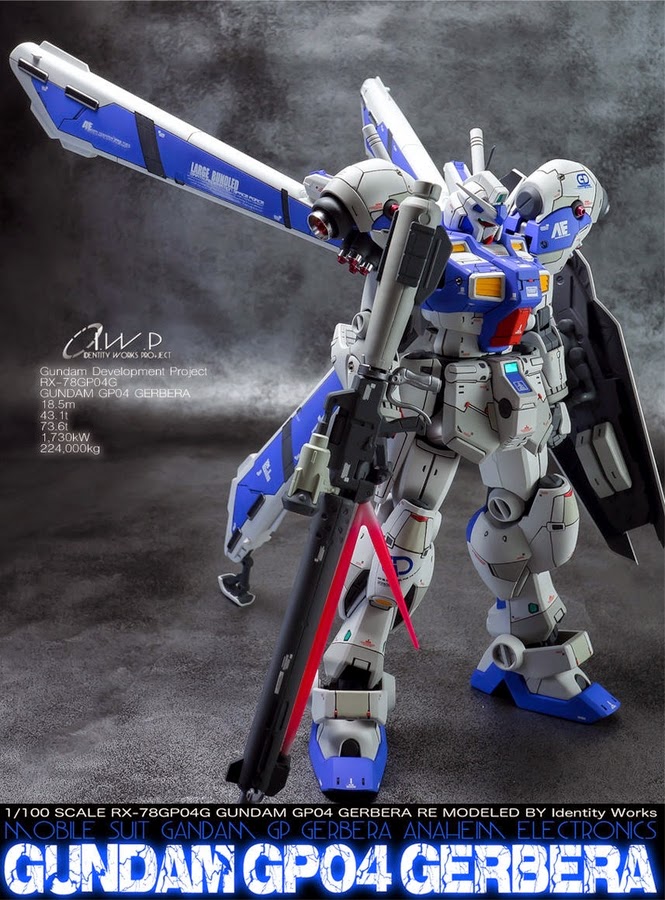 Custom Build: RE/100 RX-78GP04G Gundam Gerbera "Detailed"