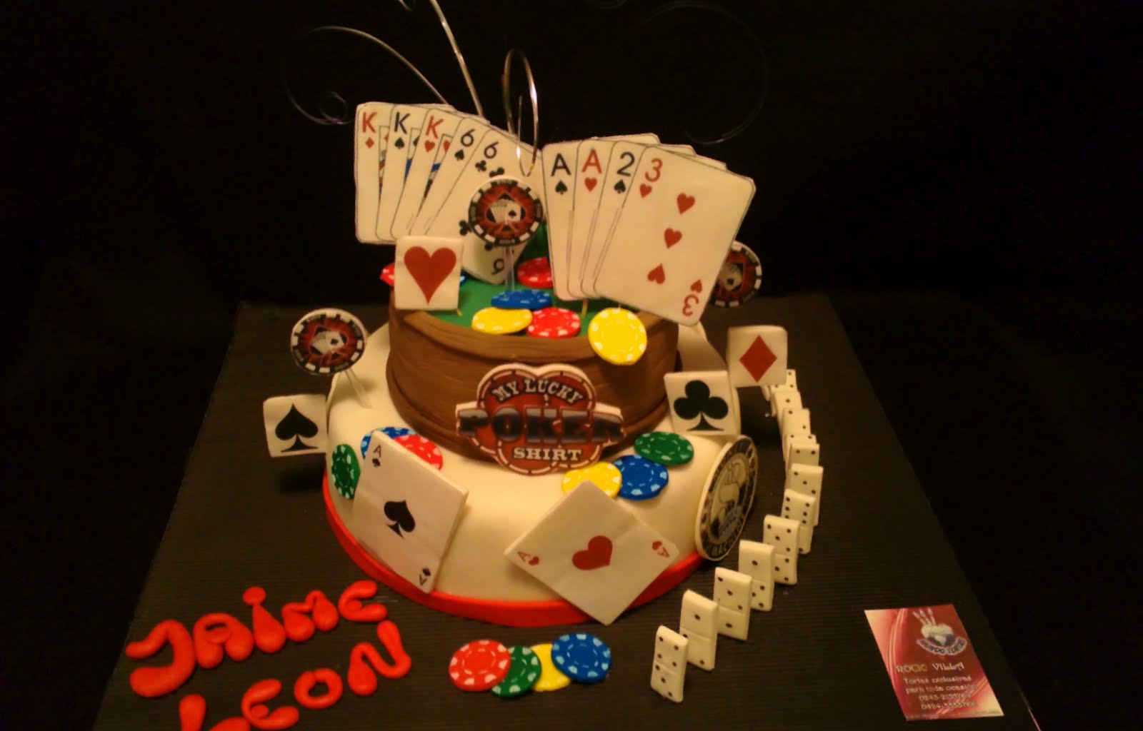 Mundo Tortas: TORTA POKER 2