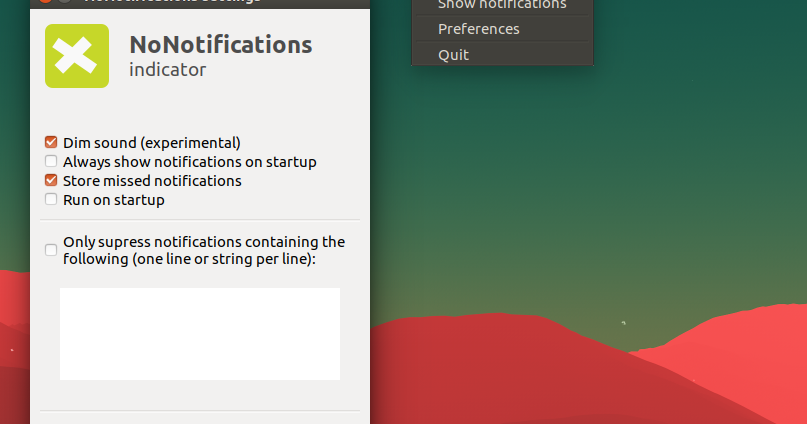 NoNotifications Indicator 0.9 Released With New Features ~ Web Upd8: Ubuntu / Linux blog
