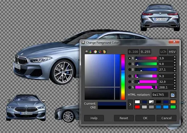 PhotoEffect: Create a Blueprint Effect in GIMP