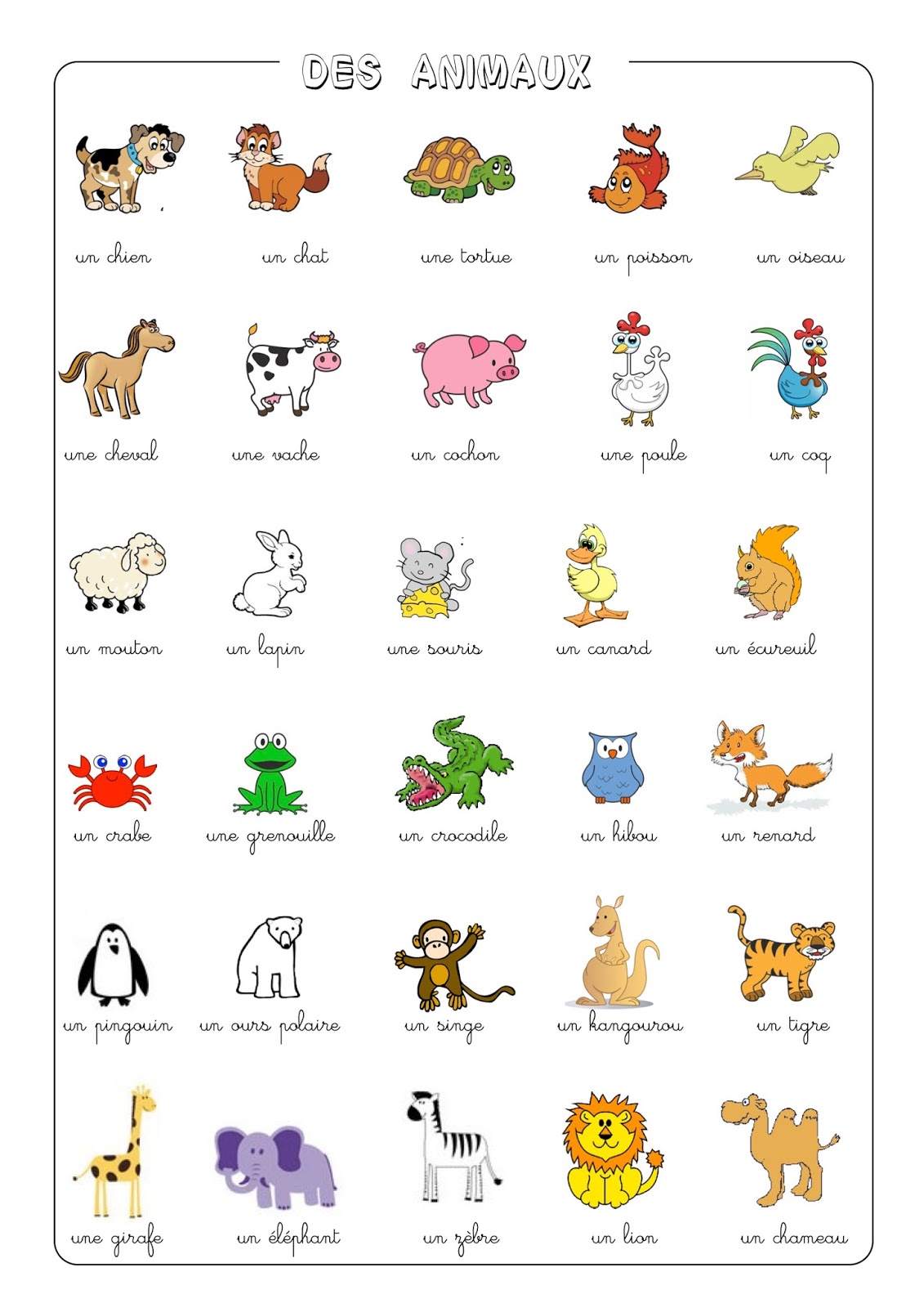 Pipounette Rigolotte: Mes amis les animaux