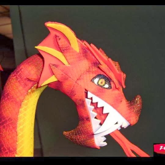 Dragones en foami - Imagui