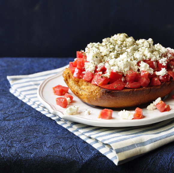 Confessions of a spoon: Cretan Dakos - Cretan rusk salad