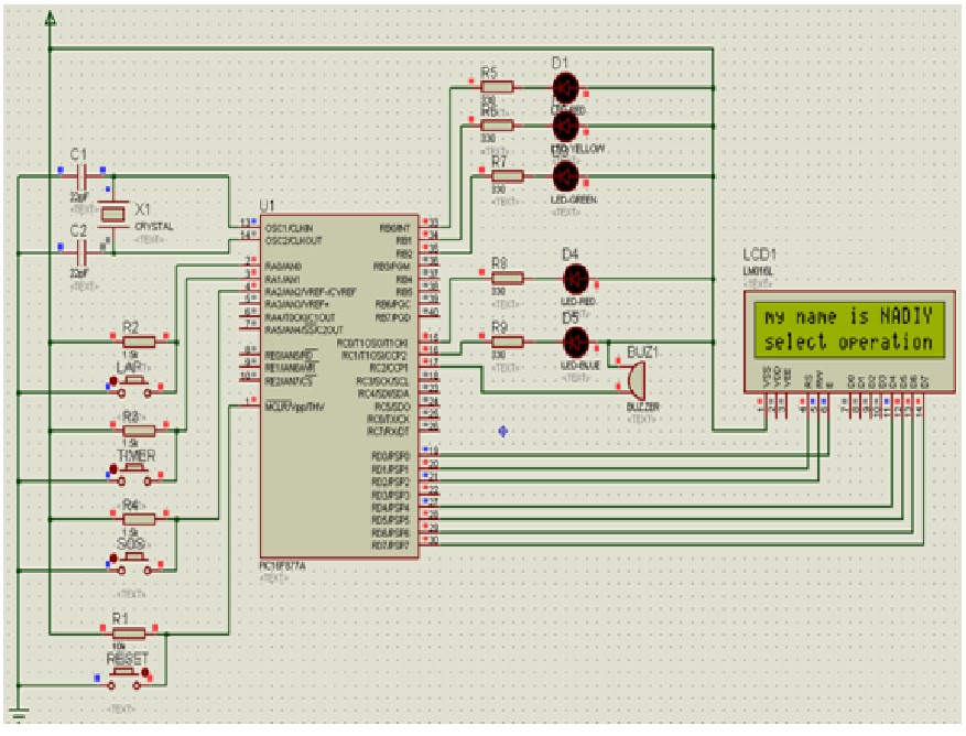 FYP (PCM to PWM converter): week 8: Final circuit (Proteus)