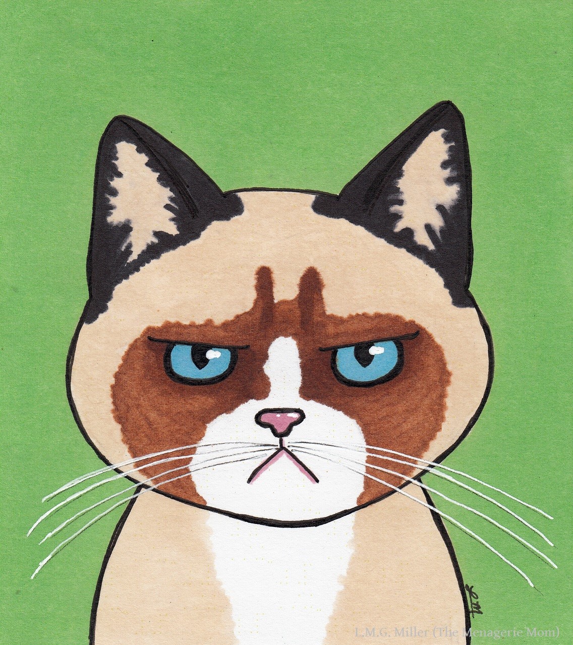 Four-Legged Furballs: Grumpy Sunday