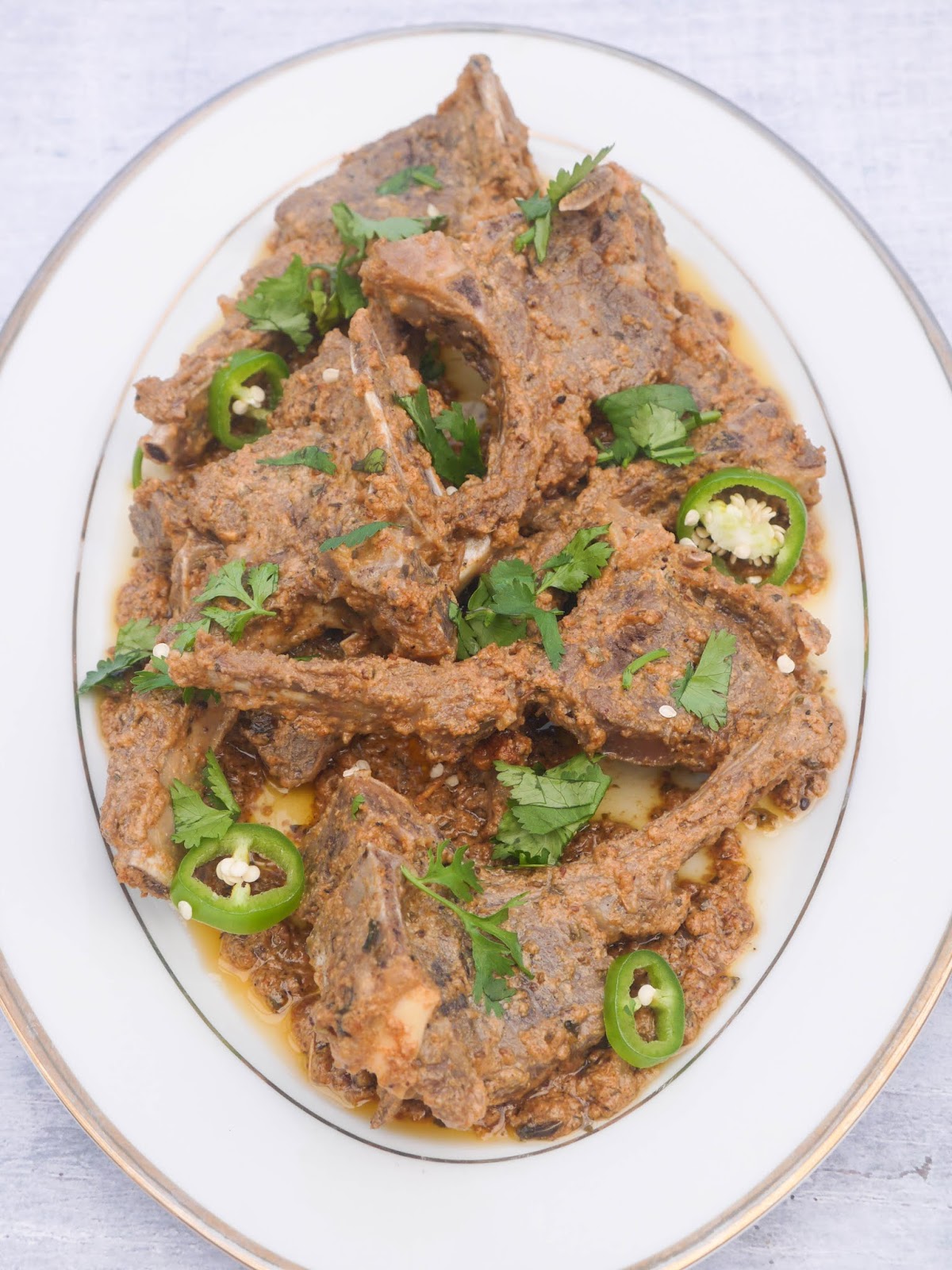 This Muslim Girl Bakes: Masala Lamb Chops.