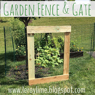 LeroyLime: Garden Fence & Gate