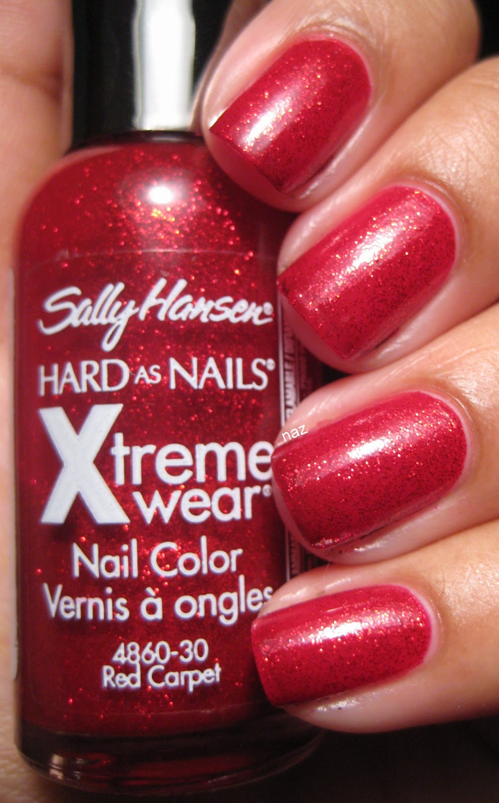 Naz's Nails: Sally Hansen Xtreme Wear Red Carpet