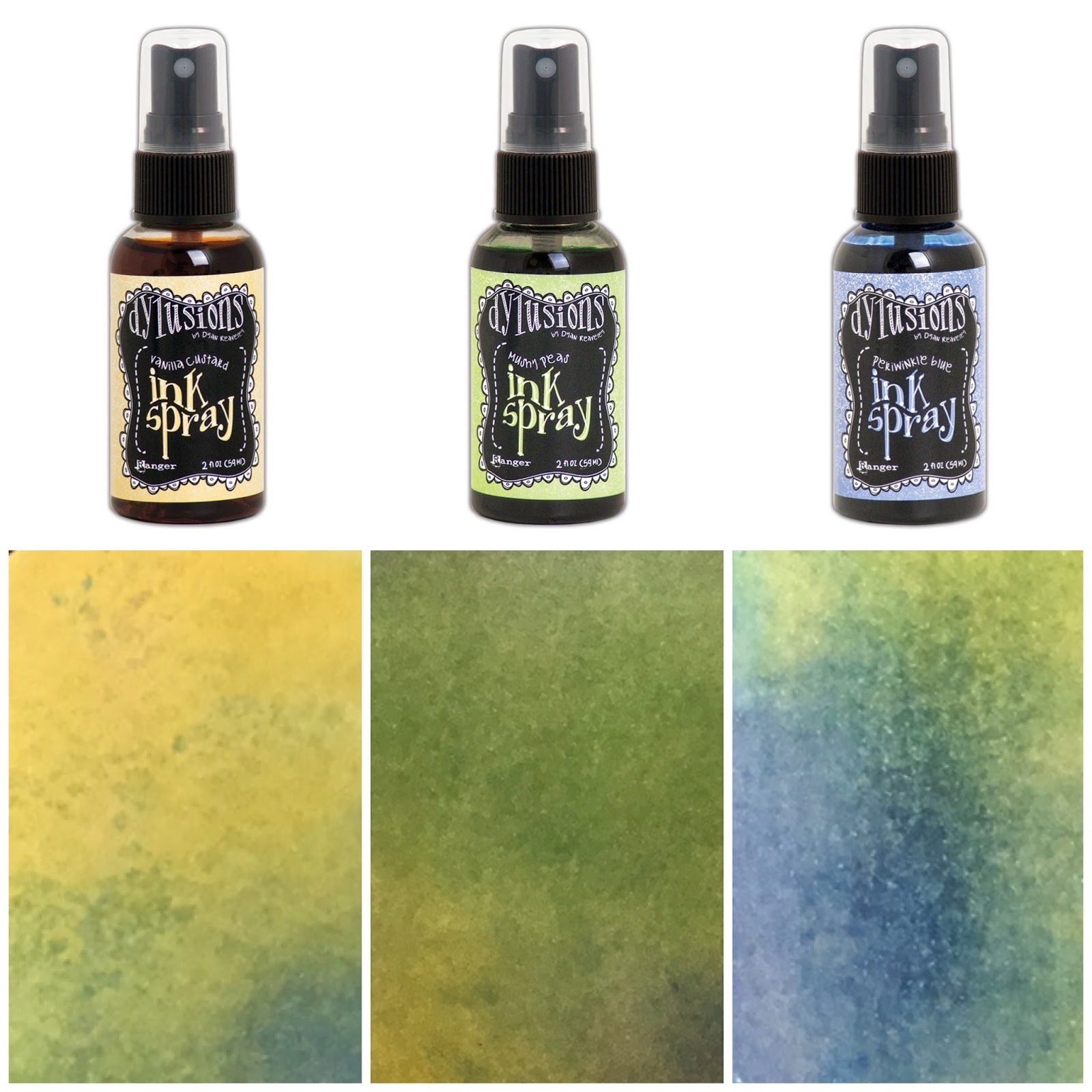Dylan's Blog: New Dylusions Ink Sprays