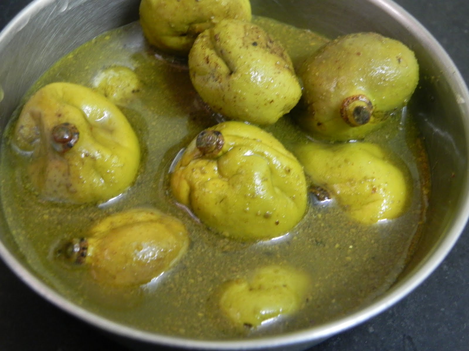 Preethi Bhojan: Maavadu - Tender mango pickle