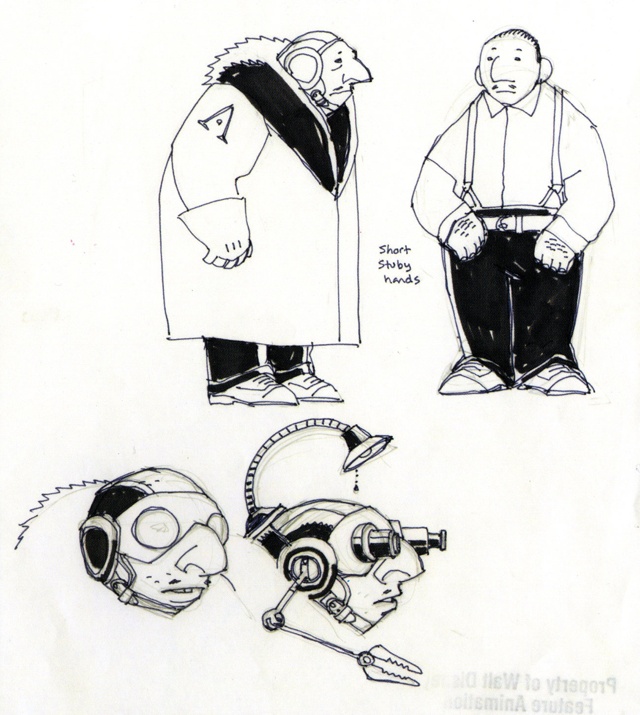 Living Lines Library: Atlantis - The Lost Empire (2001) - Characters ...