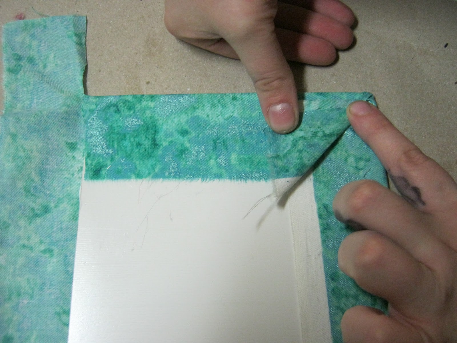 Trina is artsy fartsy: Artsies on a budget- How to make a recycled canvas