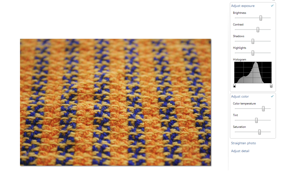 Weave-Away: Fixing the Color in your pictures