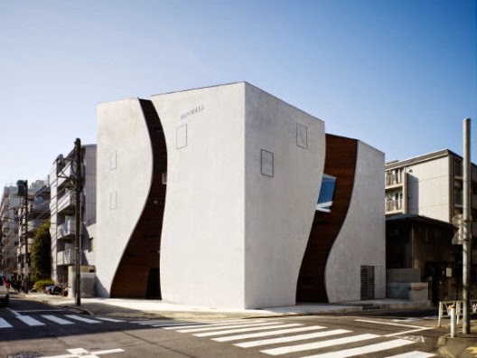 TECTURA+ARQUI = ARQUITECTURA: Un edificio con "curvas"