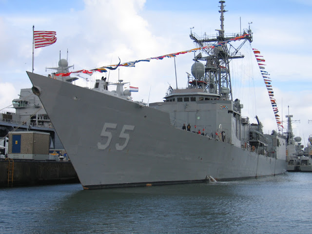 WARSHIPSRESEARCH: American frigate USS Elrod (FFG-55), Dutch Naval ...