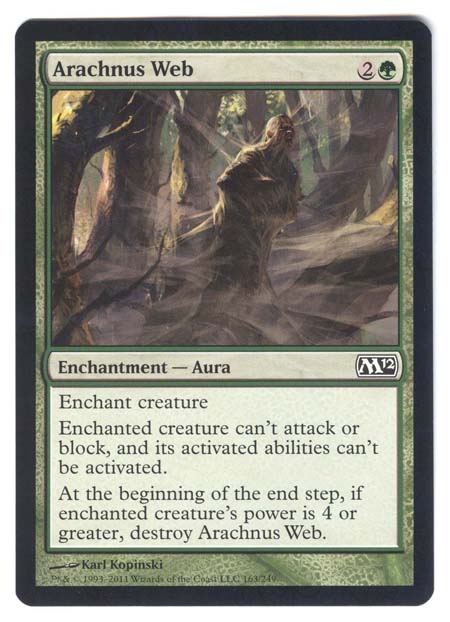 Magic the Gathering Adventures: M12 Green Non-creatures 1 of 2