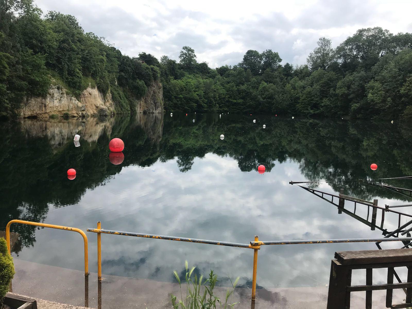 Big Ricks Swim Team: Ricks Return To A Chilly Dosthill Quarry