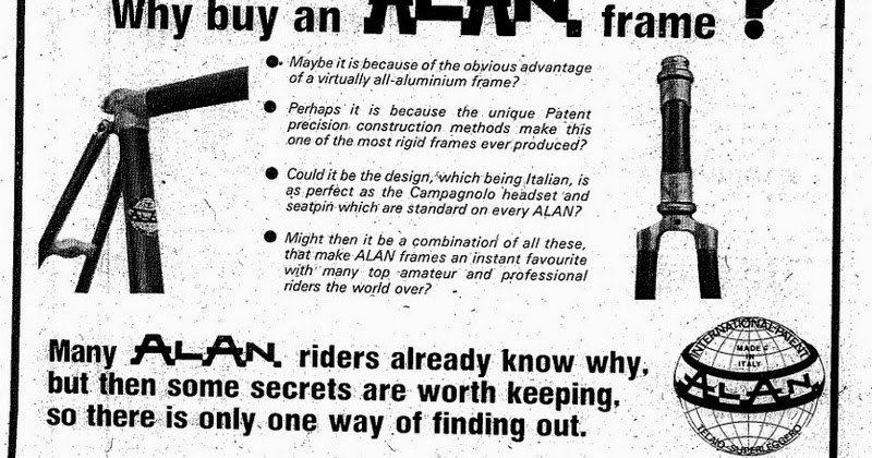 Fabio Farelli: Alan Folders (incl. Colnago Dual/Carbitubo)