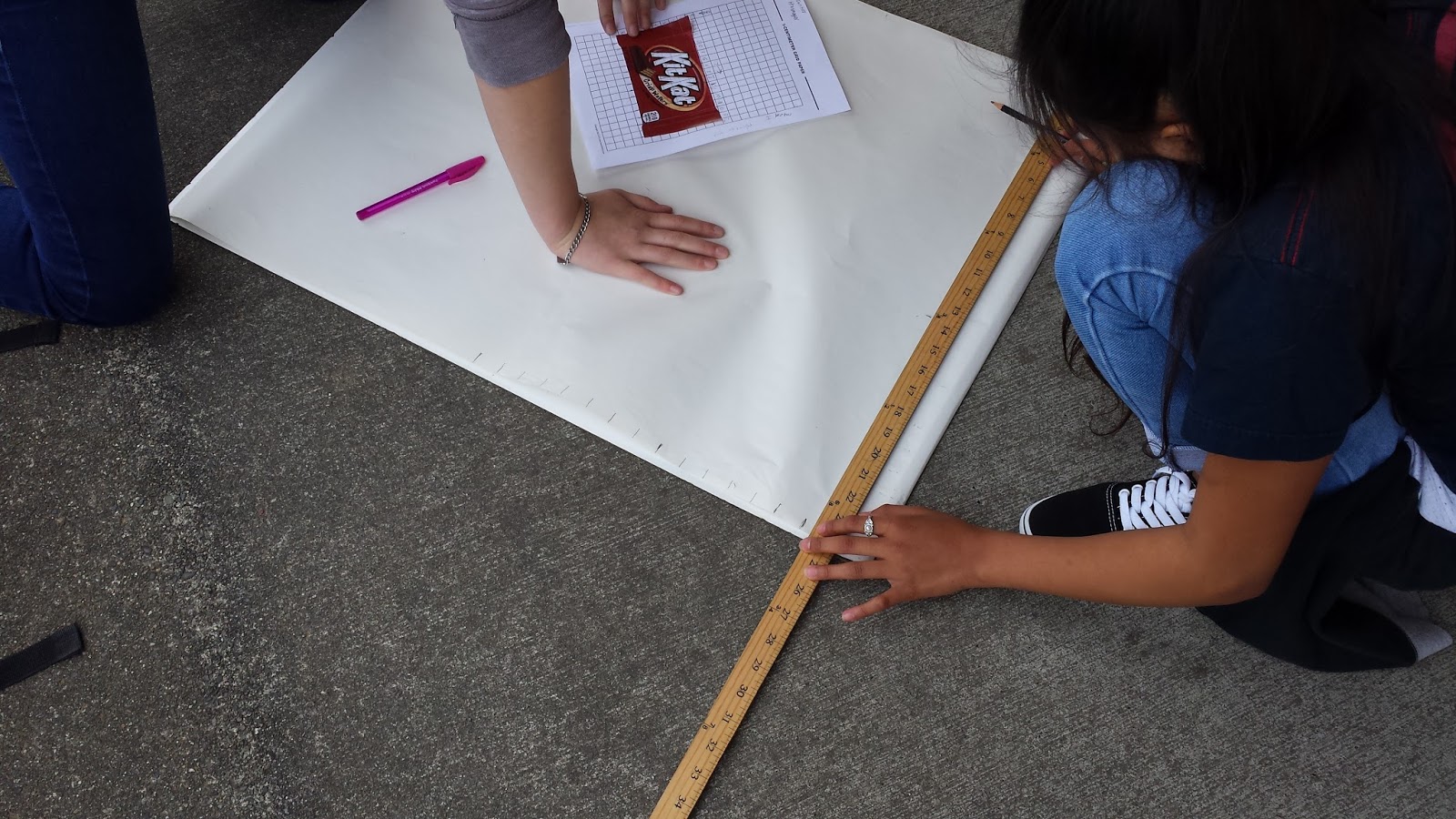 The Math Junkie: Day 146 & 147 - Scaling Candy Wrappers