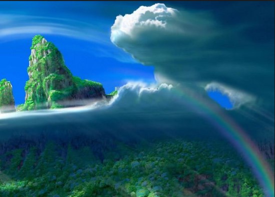 56+ Pemandangan Alam Surga