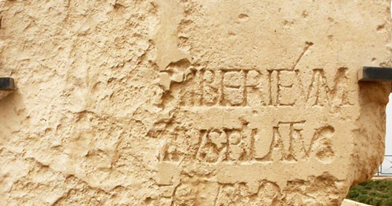 On Wings of Eagles: Pontius Pilate Inscription